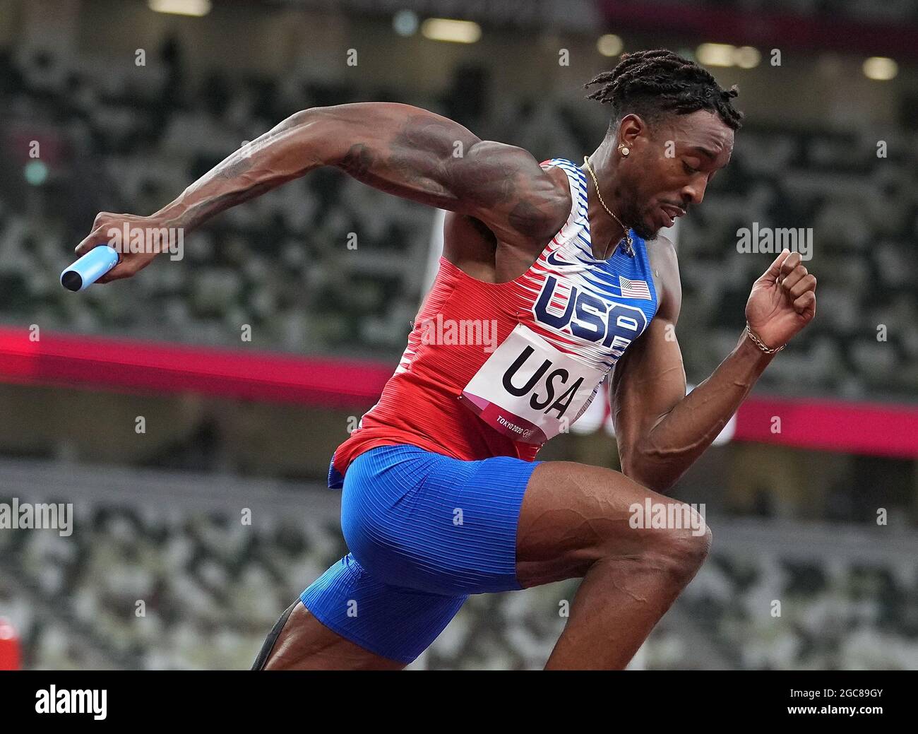 Tokyo, Japan. 7th Aug, 2021. Michael Cherry of the United States ...