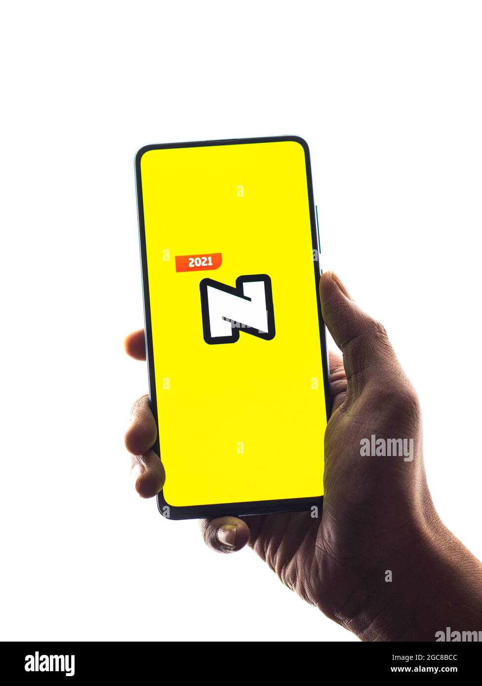 Assam, India - August 6, 2021 : Noizz logo on phone screen stock image Stock Photo - Alamy