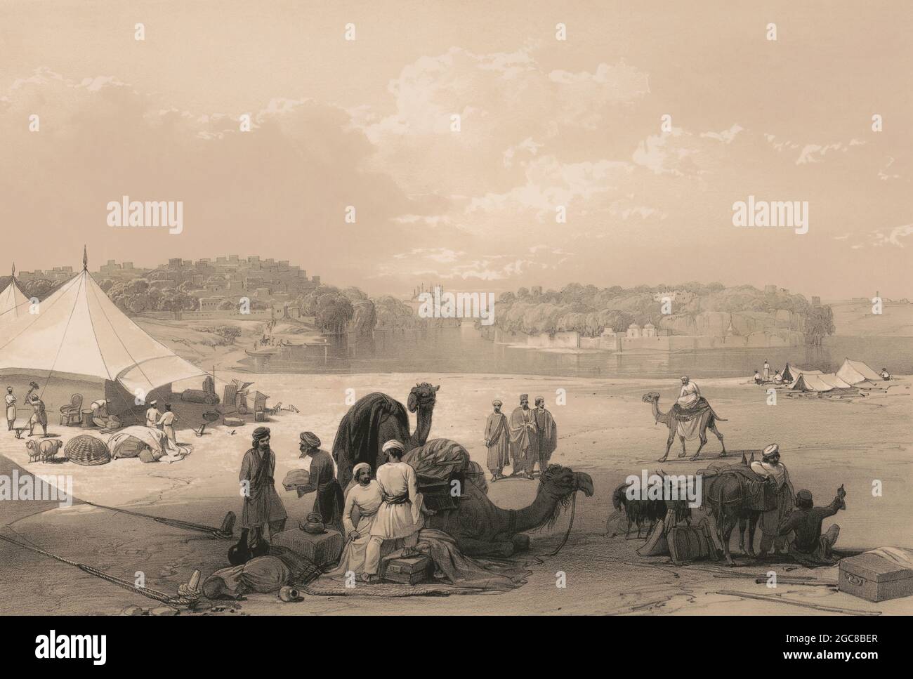 Bukkur Fort, Rohri, Sukkur District, Pakistan, First Anglo-Afghan War ...