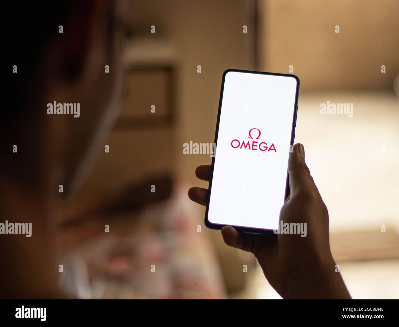 Omega watch company logo hi-res stock photography and images - Alamy