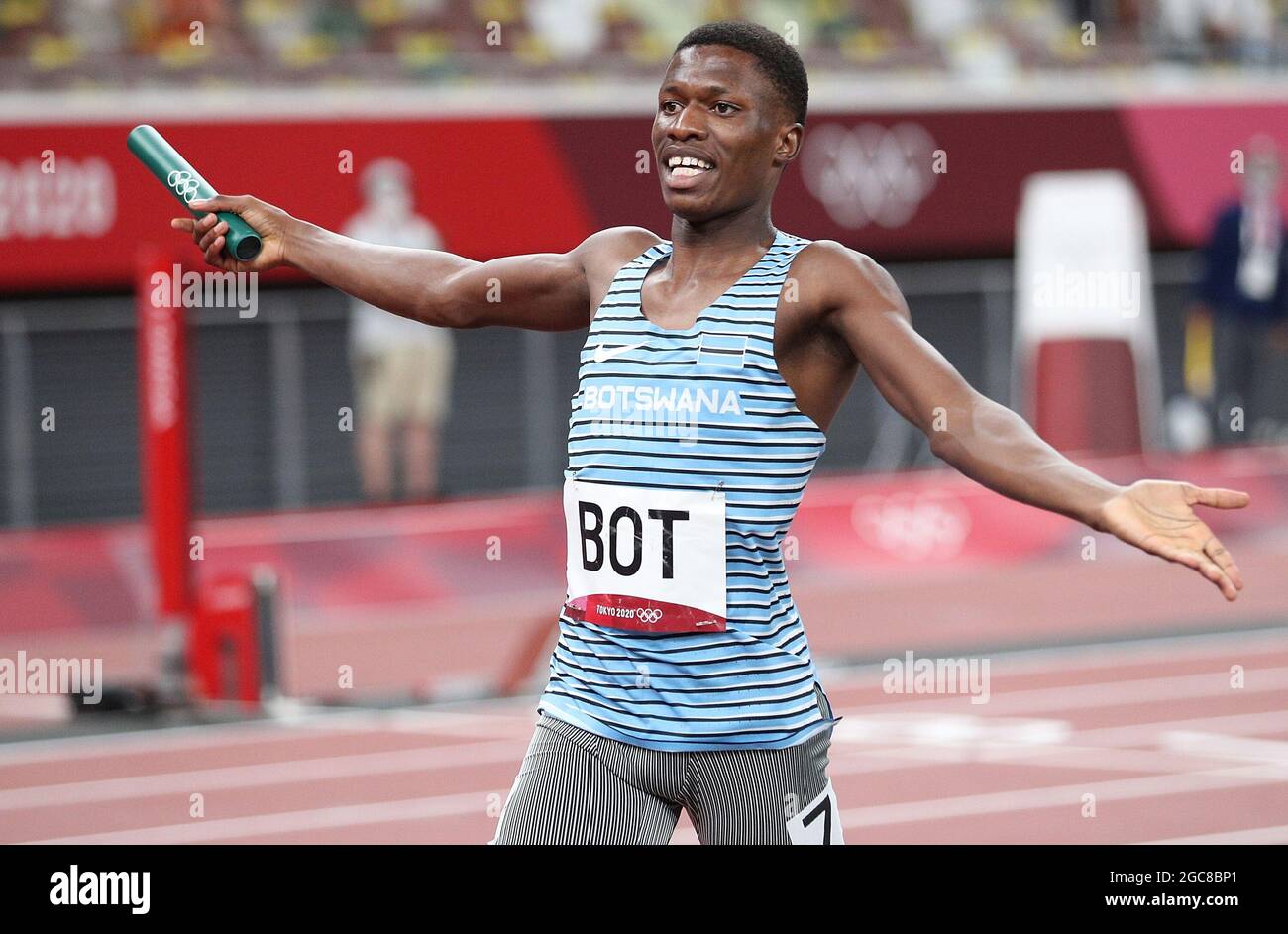 Tokyo, Japan. 7th Aug, 2021. Bayapo Ndori of Botswana competes during ...