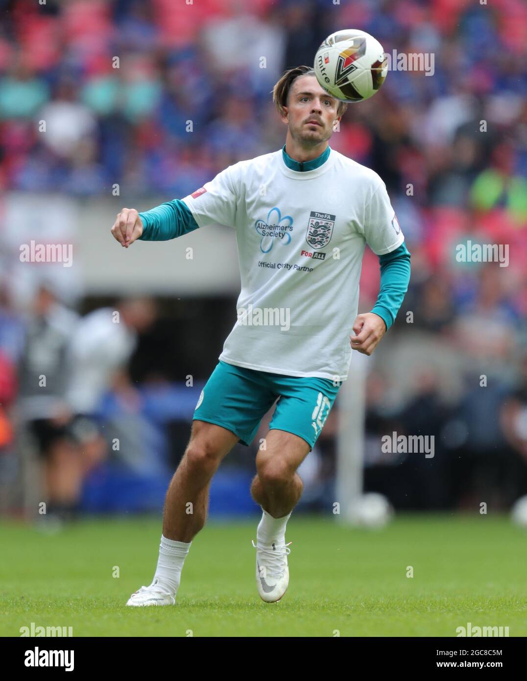 Jack Grealish, Leicester City V Manchester City Stock Photo - Alamy