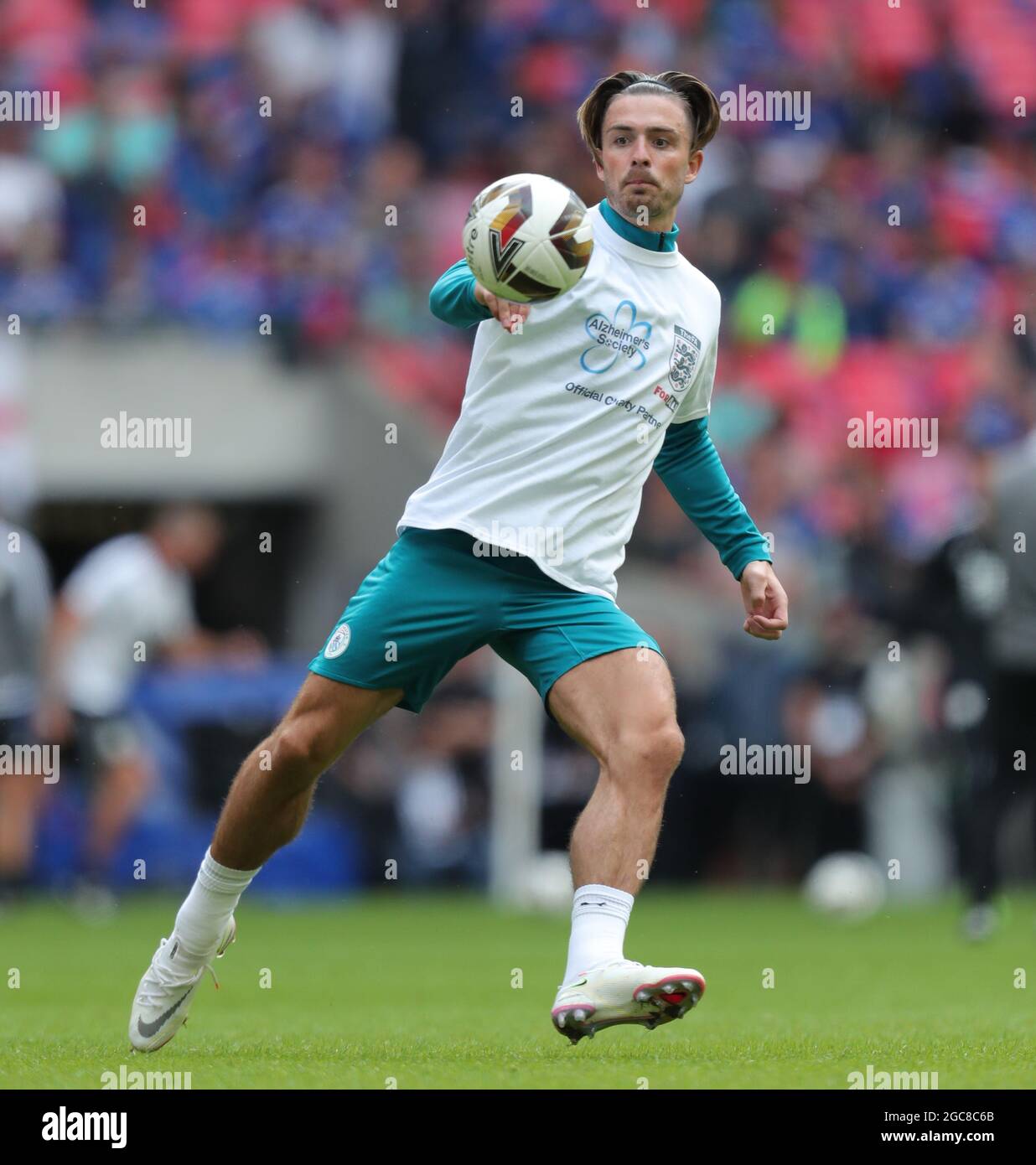 Grealish manchester city shirt hi-res stock photography and images - Alamy