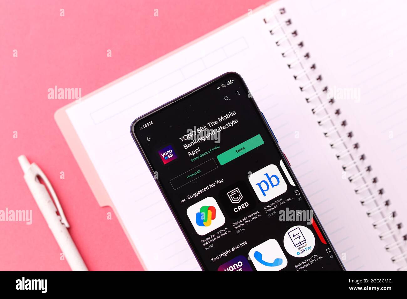 Assam, india - July 18, 2020 : SBI yono mobile app logo Stock Photo - Alamy