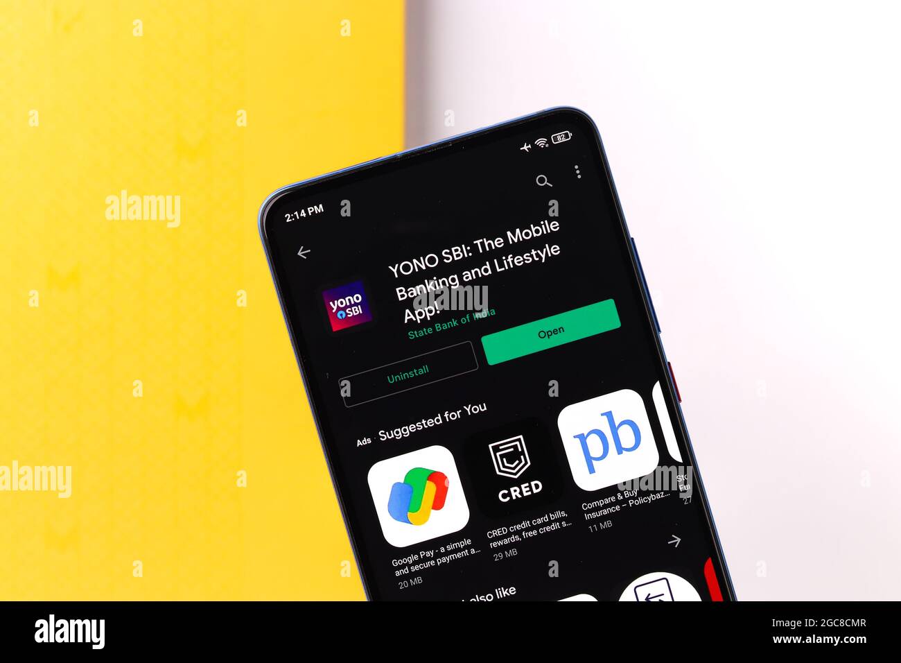 Assam, india - July 18, 2020 : SBI yono mobile app logo Stock Photo - Alamy