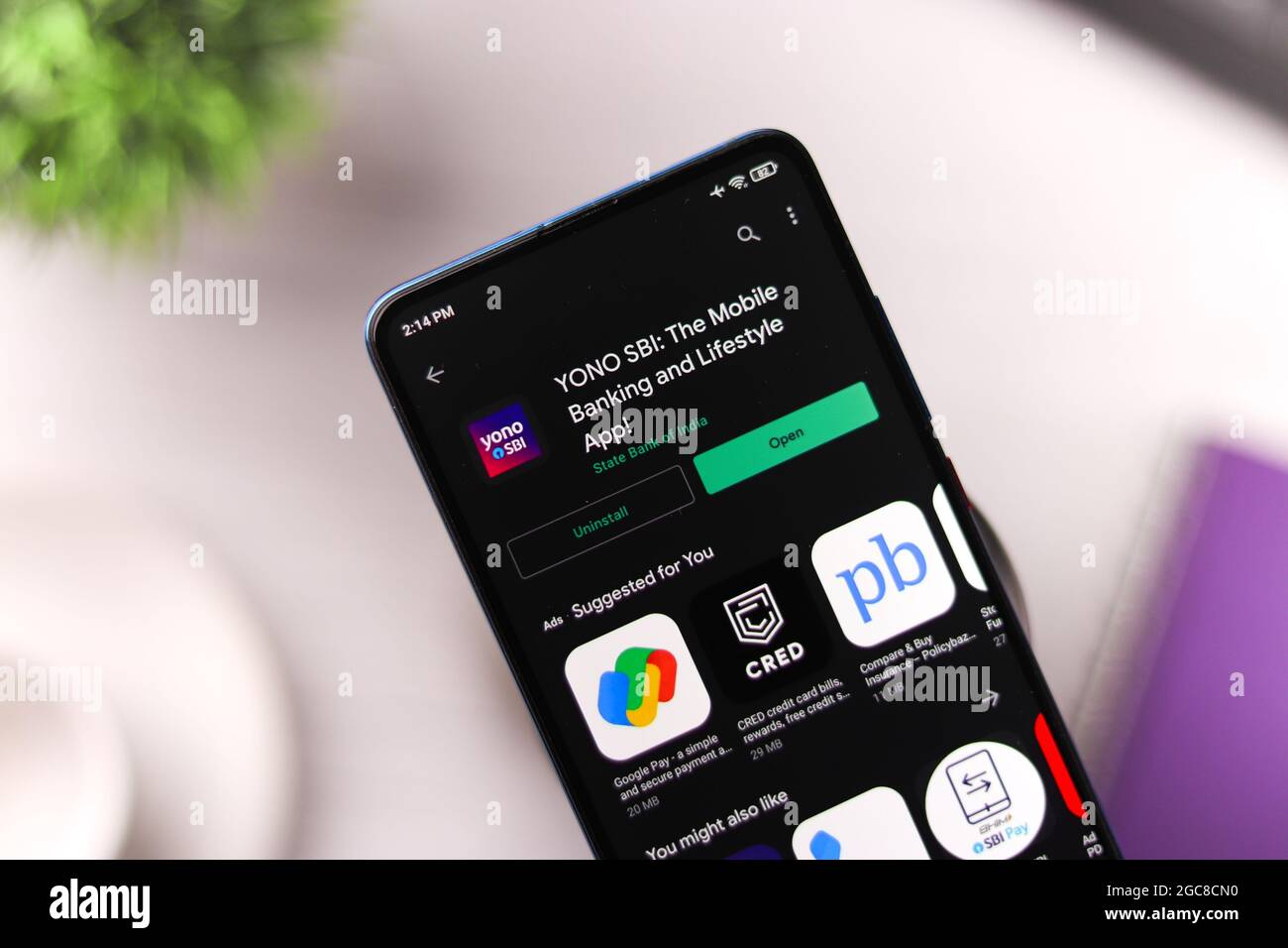 Assam, india - July 18, 2020 : SBI yono mobile app logo Stock Photo - Alamy