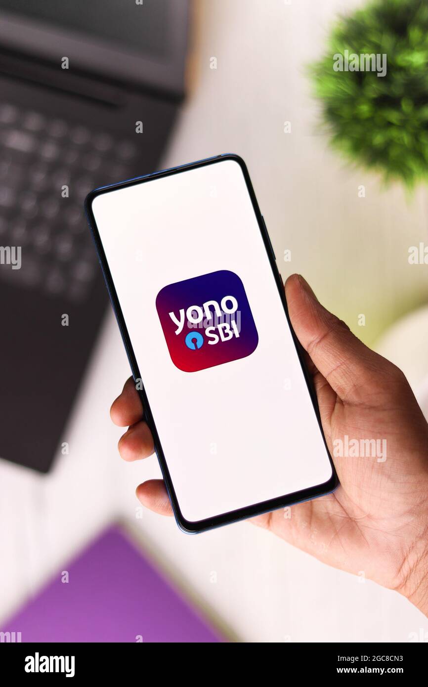 Assam, india - July 18, 2020 : SBI yono mobile app logo Stock Photo - Alamy