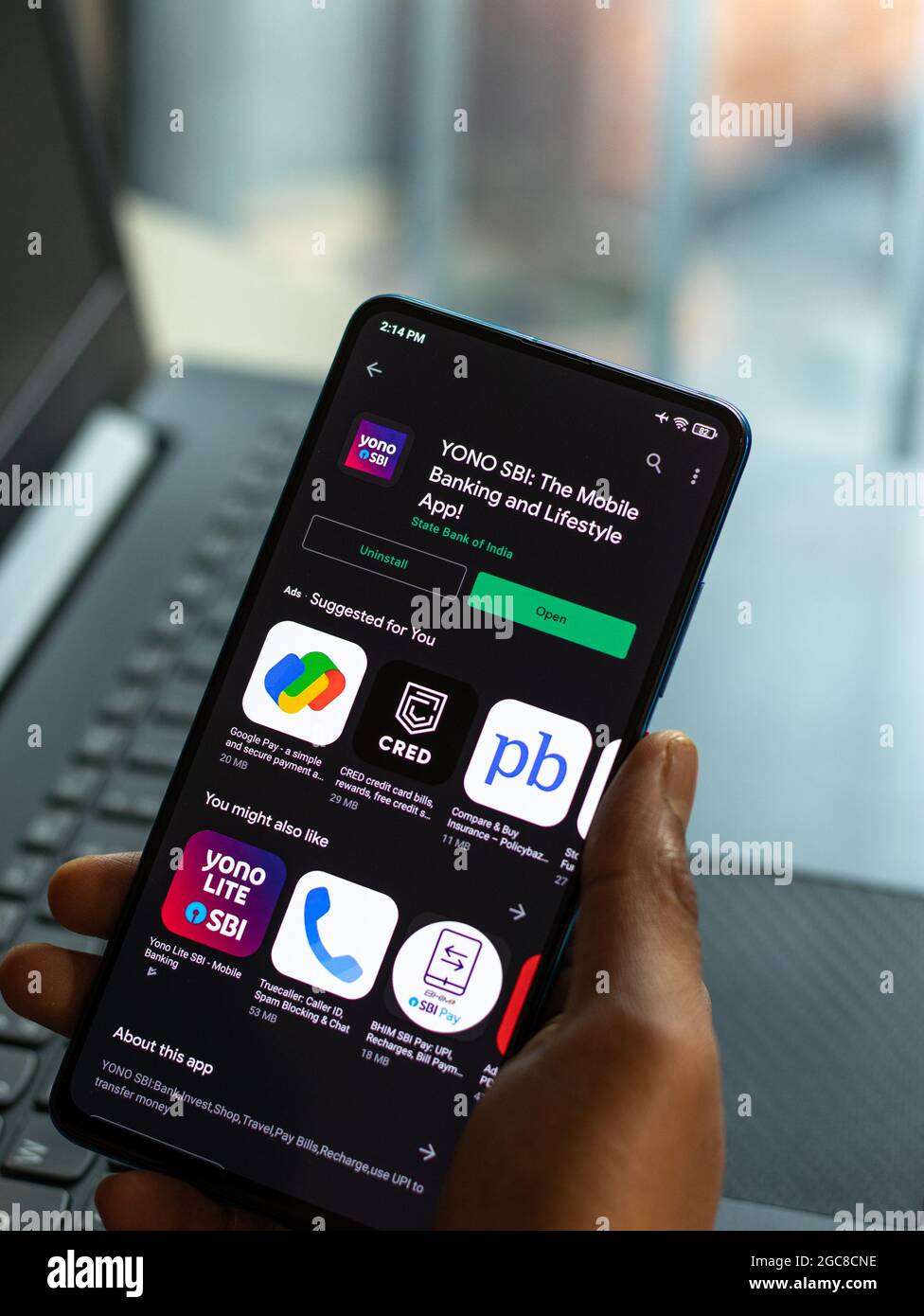 Assam, india - July 18, 2020 : SBI yono mobile app logo Stock Photo - Alamy