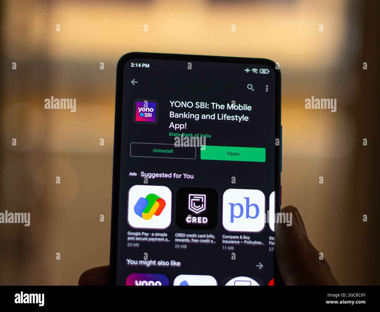 Assam, india - July 18, 2020 : SBI yono mobile app logo Stock Photo - Alamy