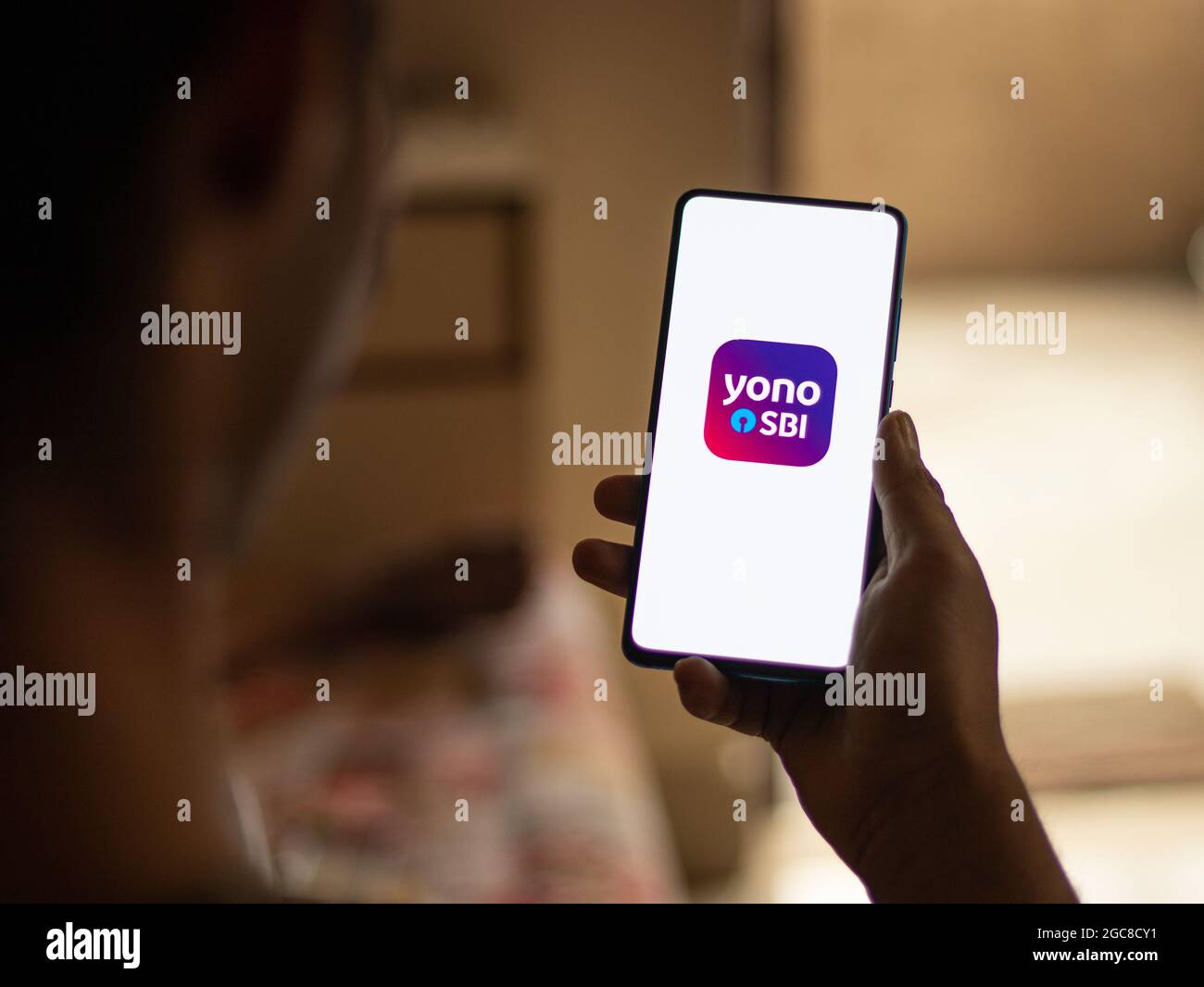 Assam, india - July 18, 2020 : SBI yono mobile app logo Stock Photo - Alamy