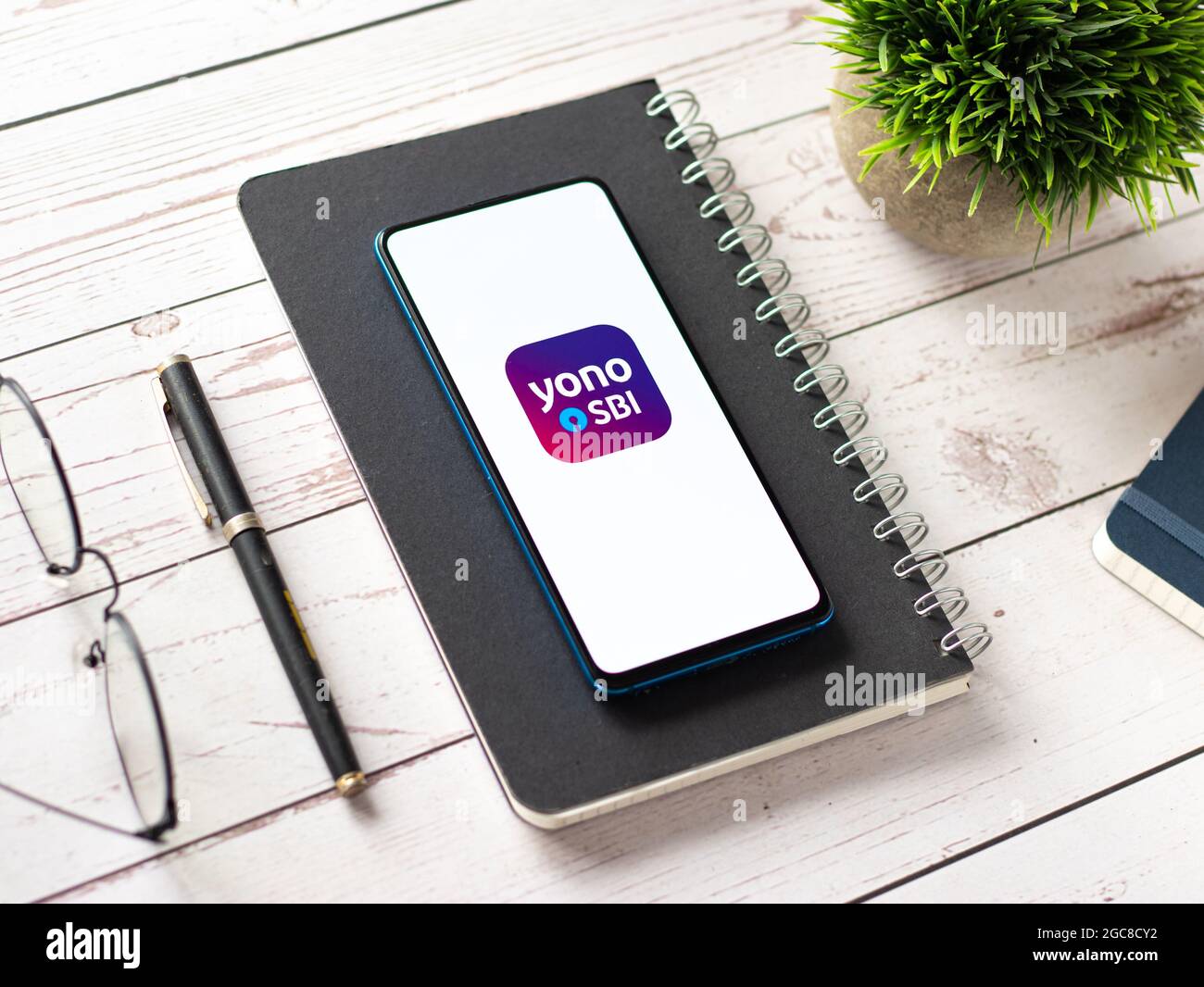 Assam, india - July 18, 2020 : SBI yono mobile app logo Stock Photo - Alamy