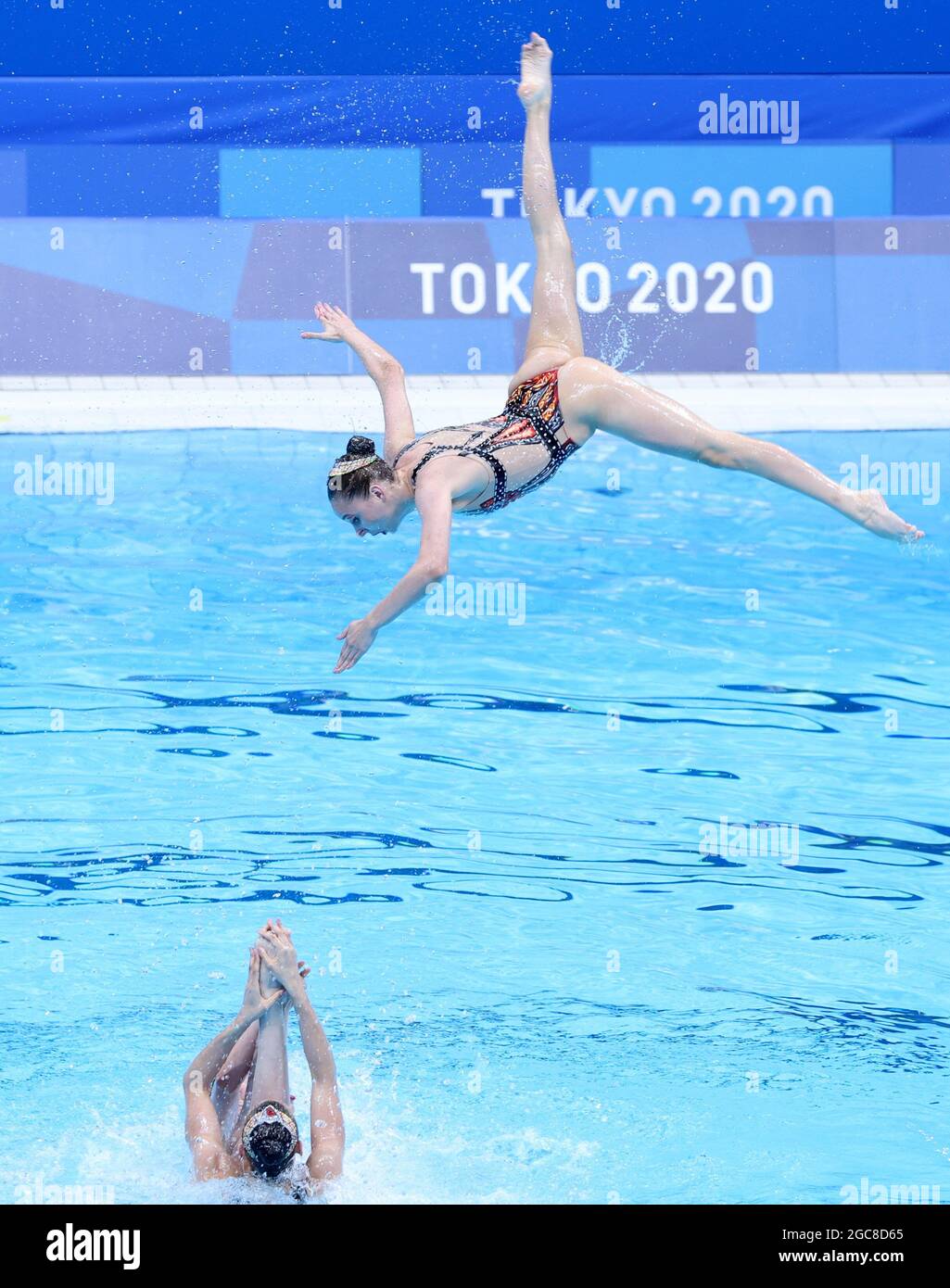 Artistic swimming ukraine 2021 hi-res stock photography and images - Alamy