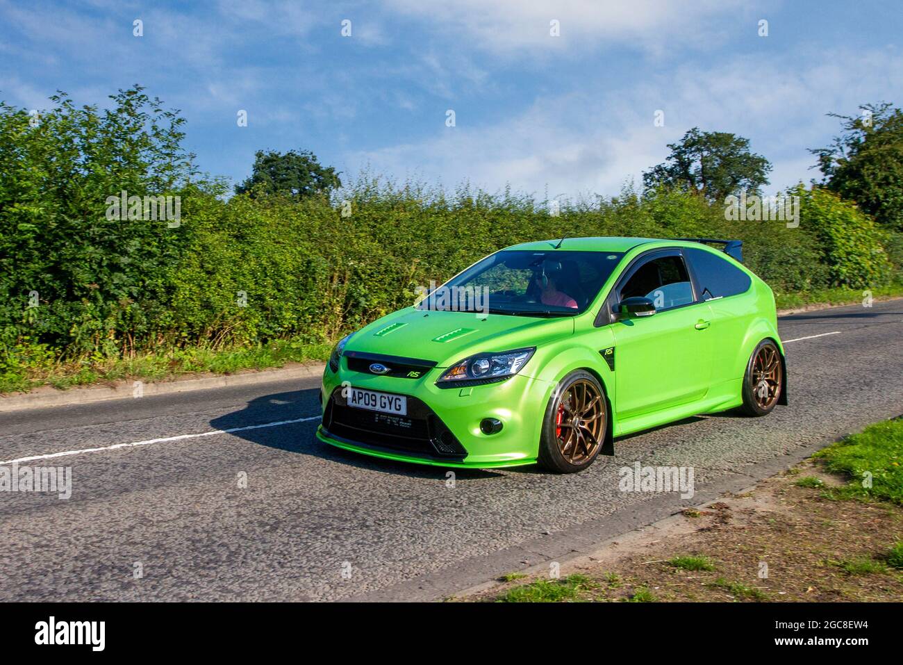 Ford focus rs green cars hi-res stock photography and images - Alamy