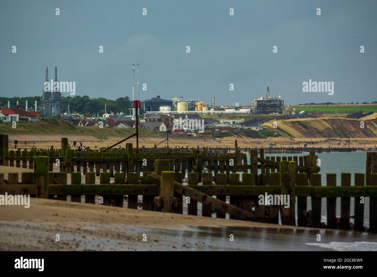 Bacton Gas Terminal Stock Photo - Alamy