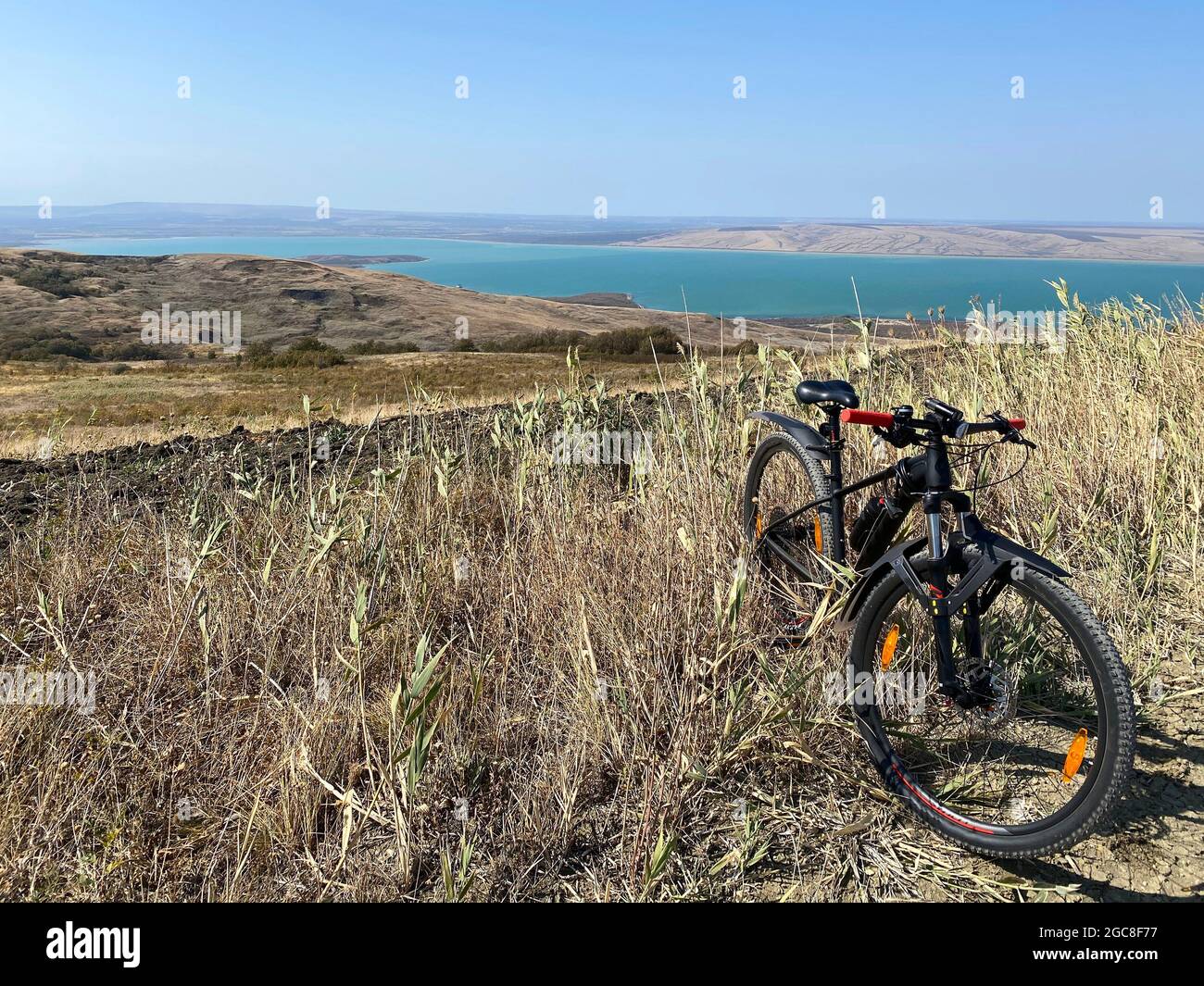 Aerial view beautiful mountain bike hi-res stock photography and images ...