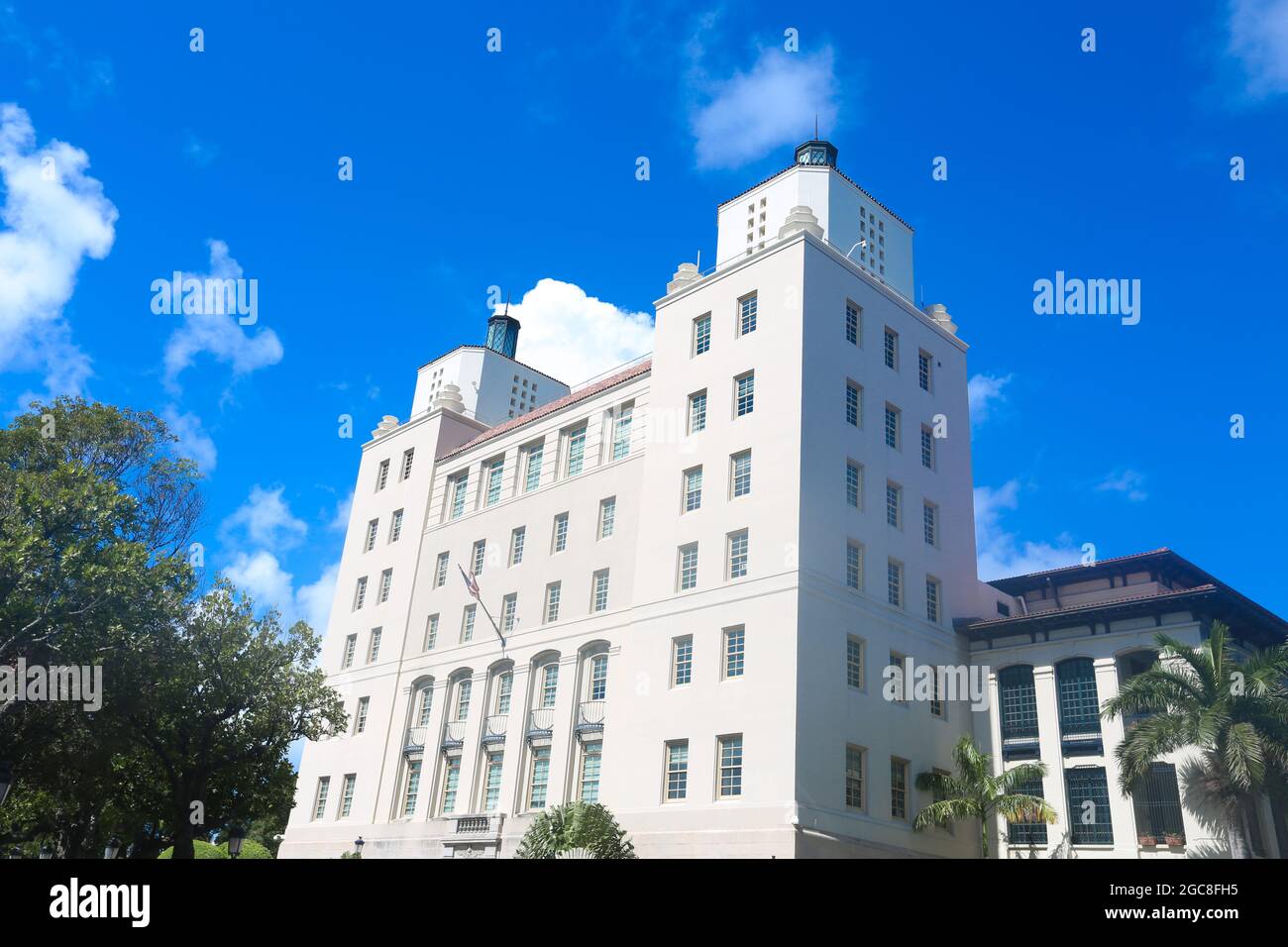 The Jose V. Toledo federal building and courthouse in San Juan, Puerto ...