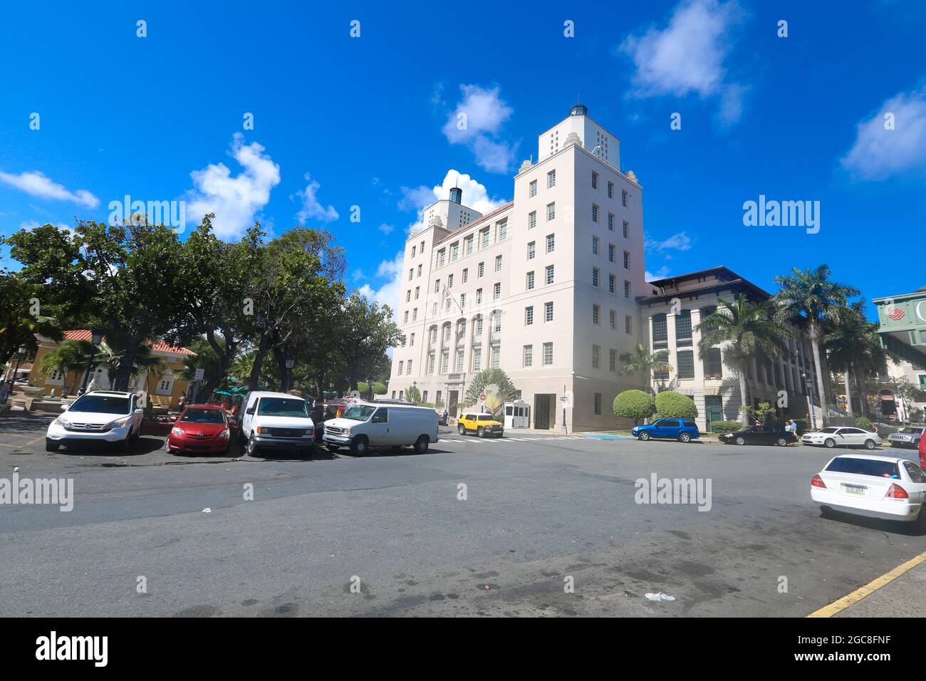 Jose V. Toledo federal building and courthouse in San Juan, Puerto Rico ...