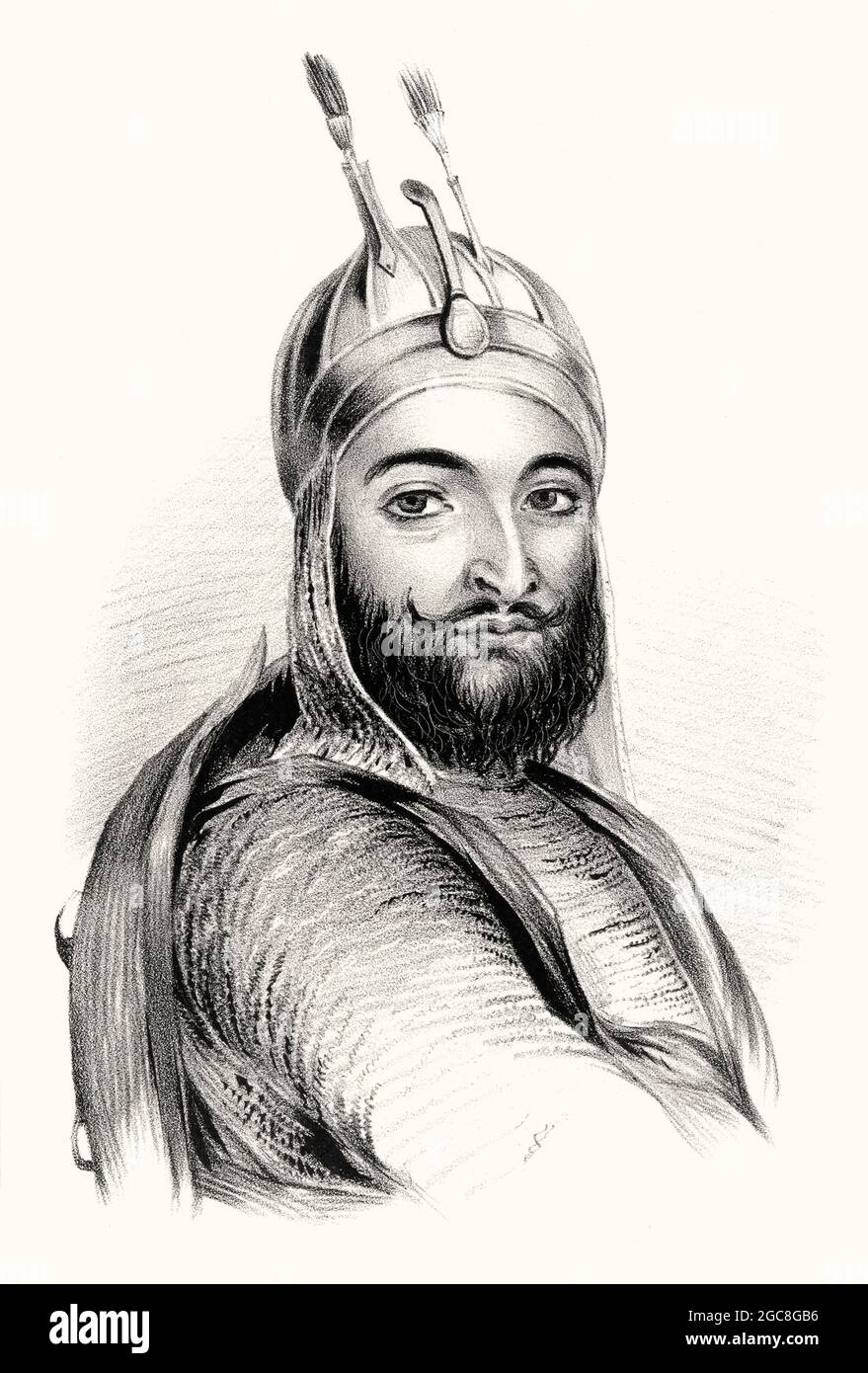 Mohammad Akbar Khān, Wazīr Akbar Khān, 1816-1845, Emir of Afghanistan ...