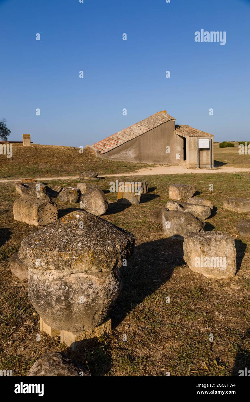 Etruscan painted tombs in the Monterozzi necropoleis above Tarquinia ...