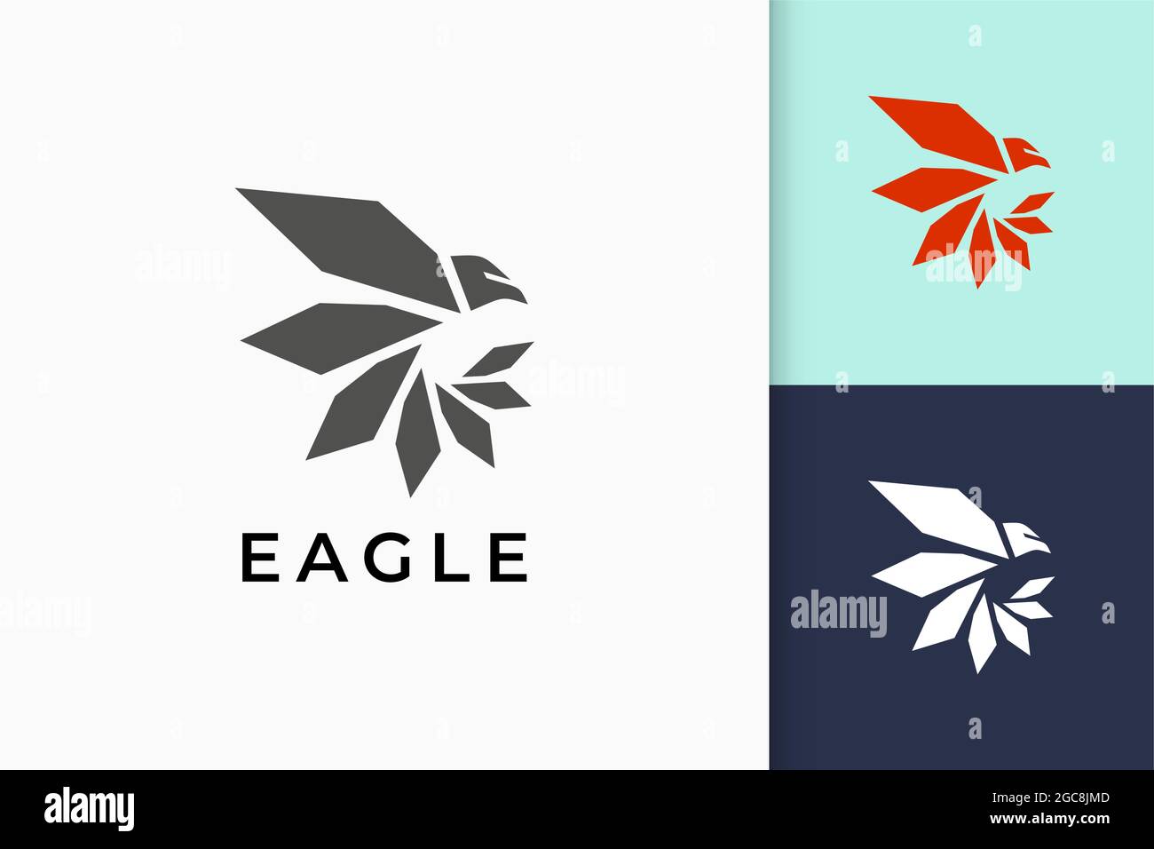 Flying phoenix in shield hi-res stock photography and images - Alamy