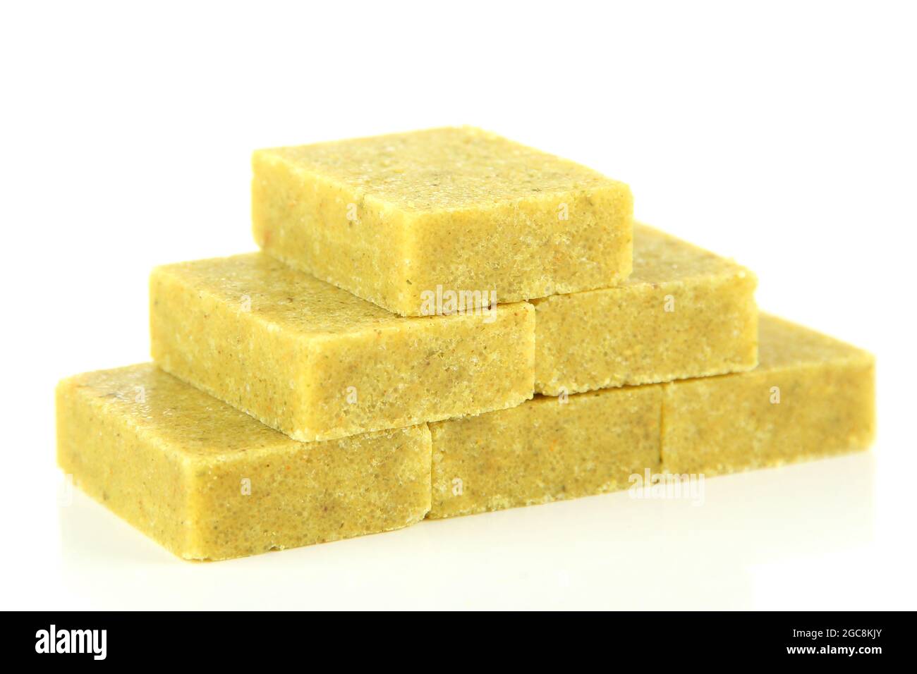 Bouillon cubes, isolated on white Stock Photo - Alamy