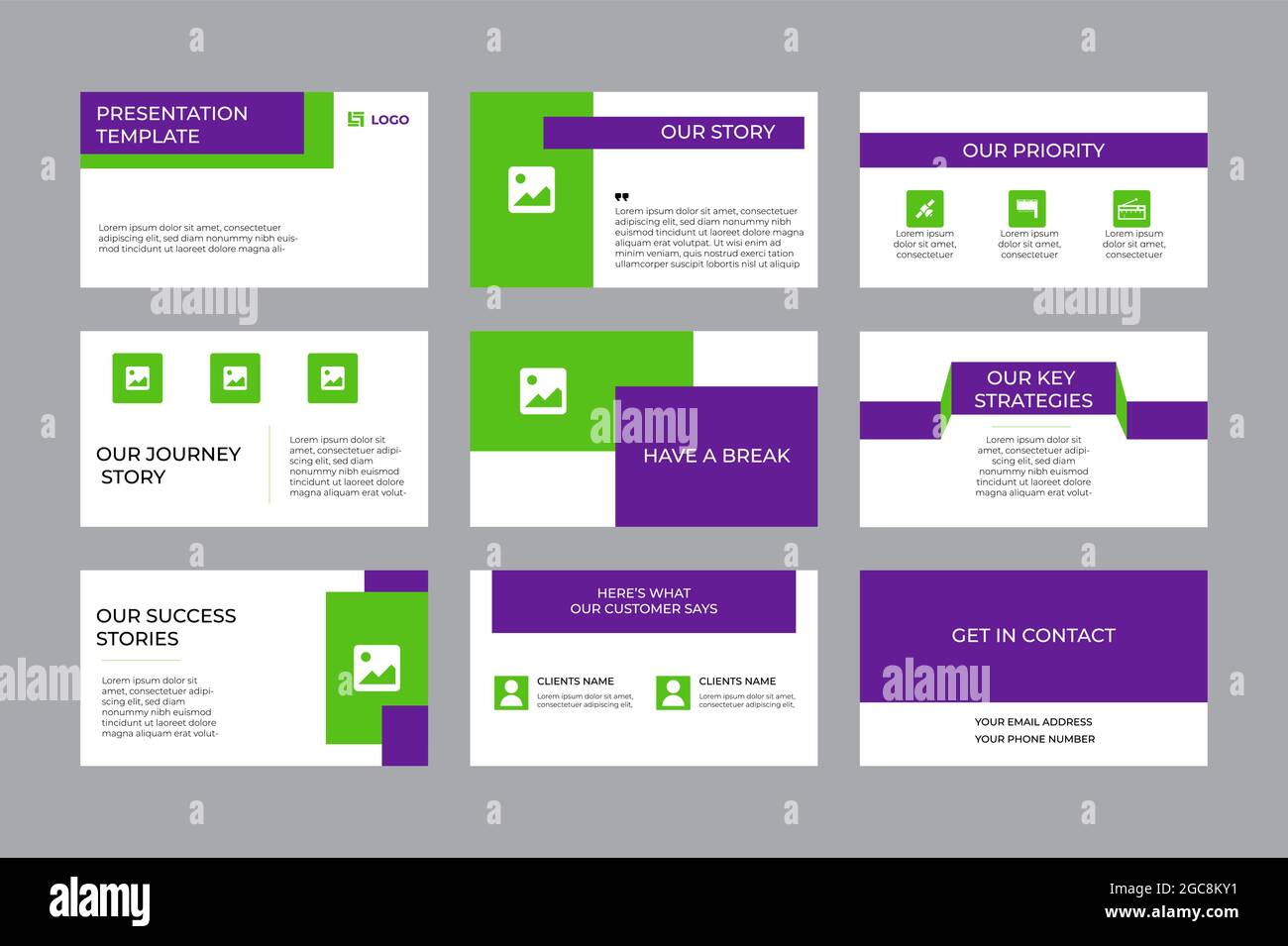 Vector Powerpoint Template