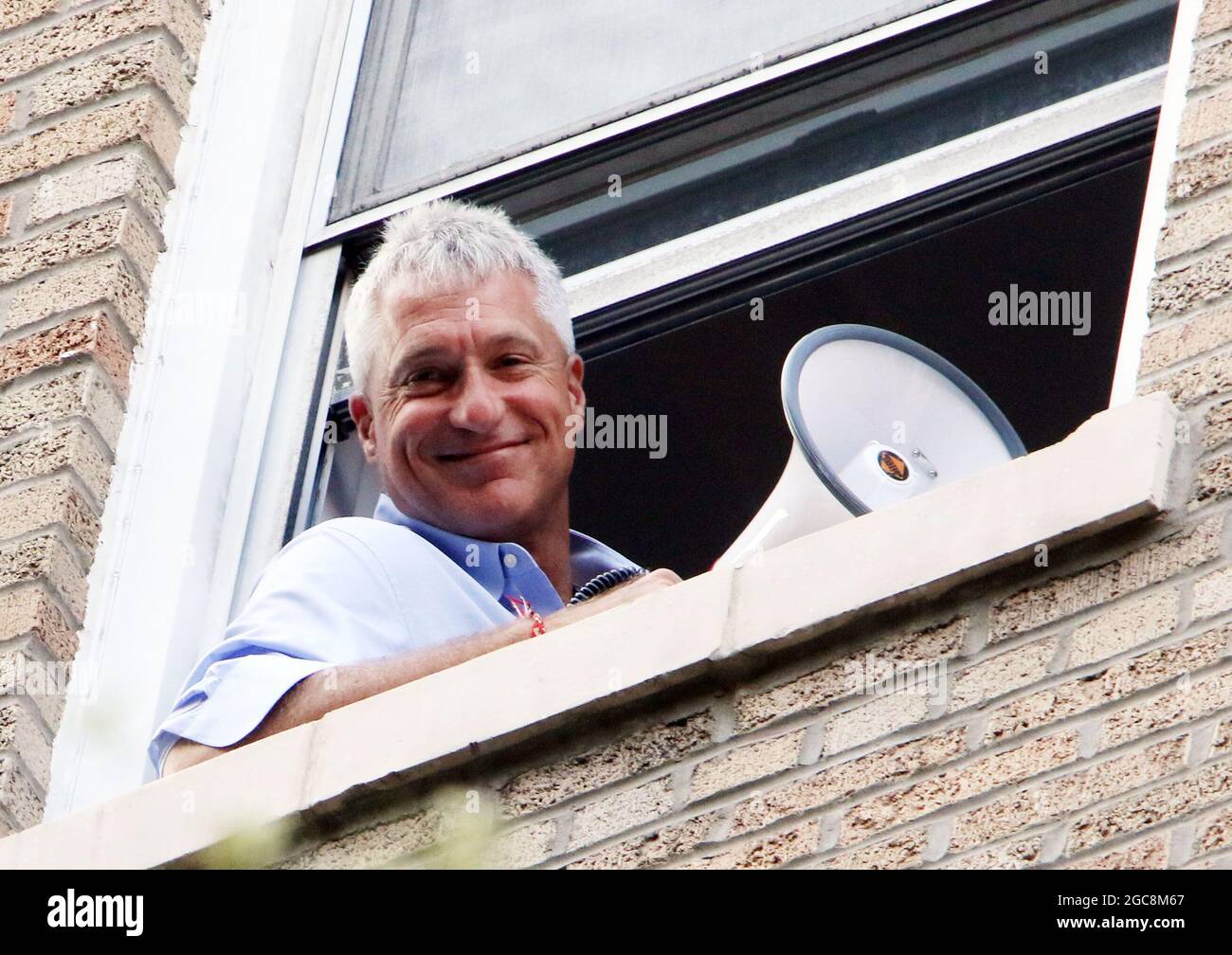 New York, NY, USA. 6th Aug, 2021. Steven Donziger seen outside his ...
