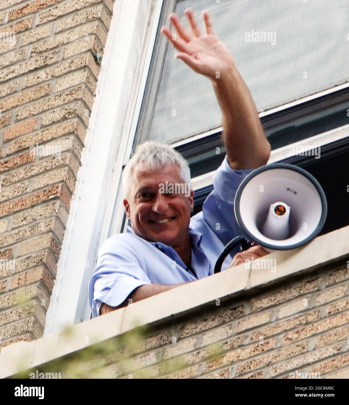 New York, NY, USA. 6th Aug, 2021. Steven Donziger seen outside his ...