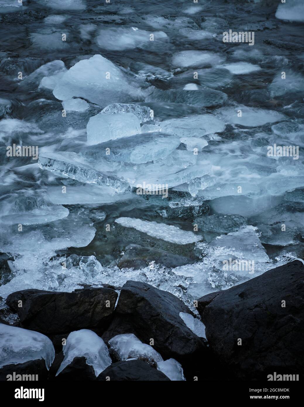 Ice brook wave hi-res stock photography and images - Alamy