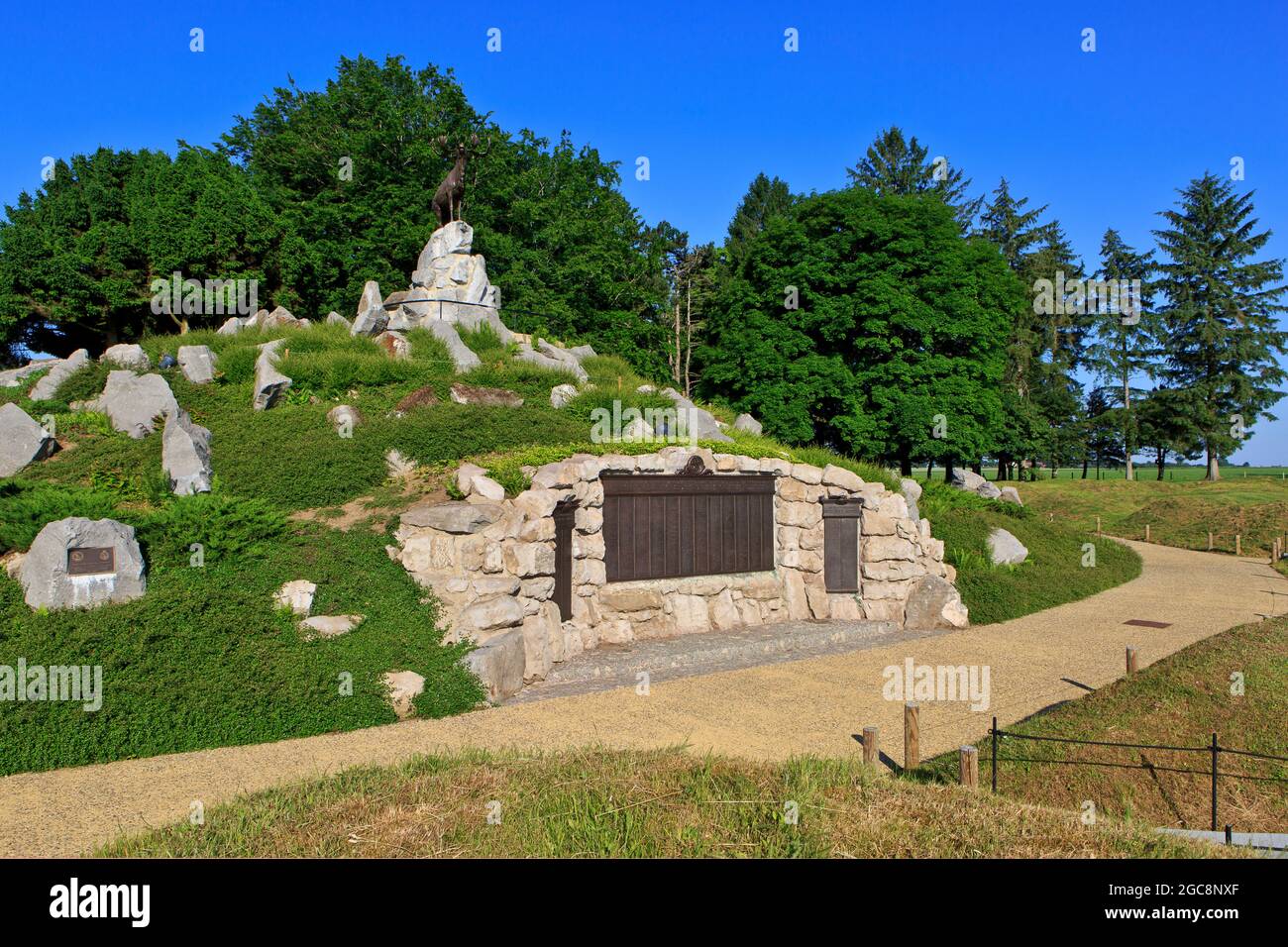 The World War I Beaumont-Hamel Newfoundland Memorial in Beaumont-Hamel ...