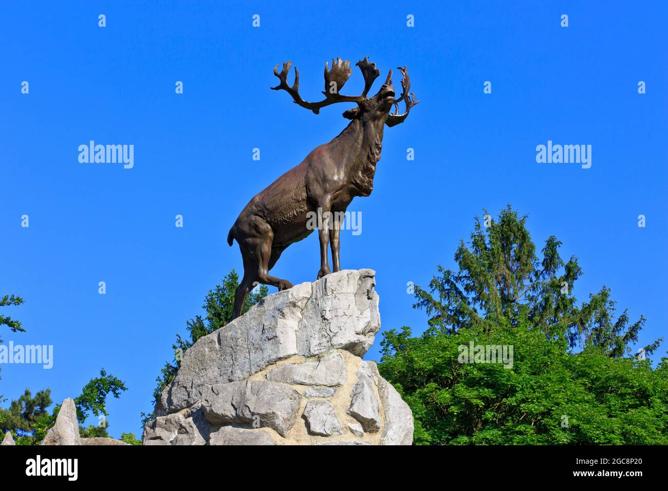 The World War I Beaumont-Hamel Newfoundland Memorial in Beaumont-Hamel ...