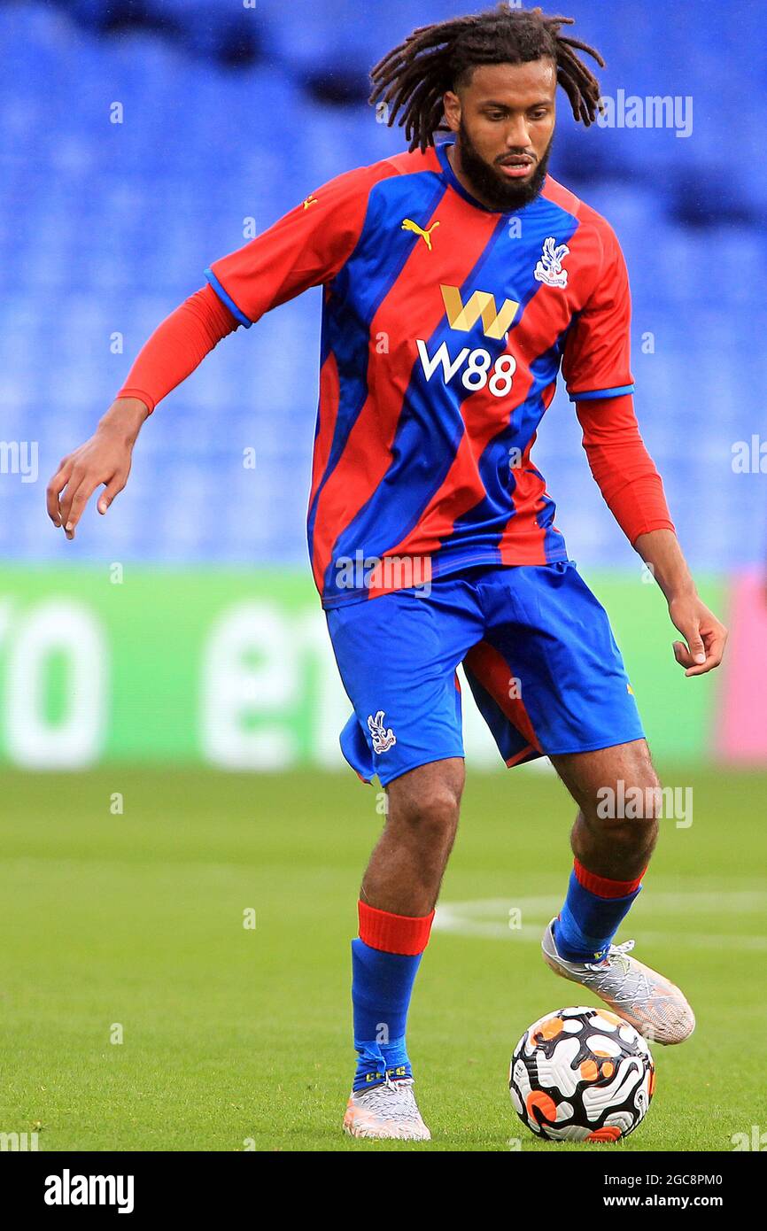 London, UK. 07th Aug, 2021. Jairo Riedewald of Crystal Palace in action ...