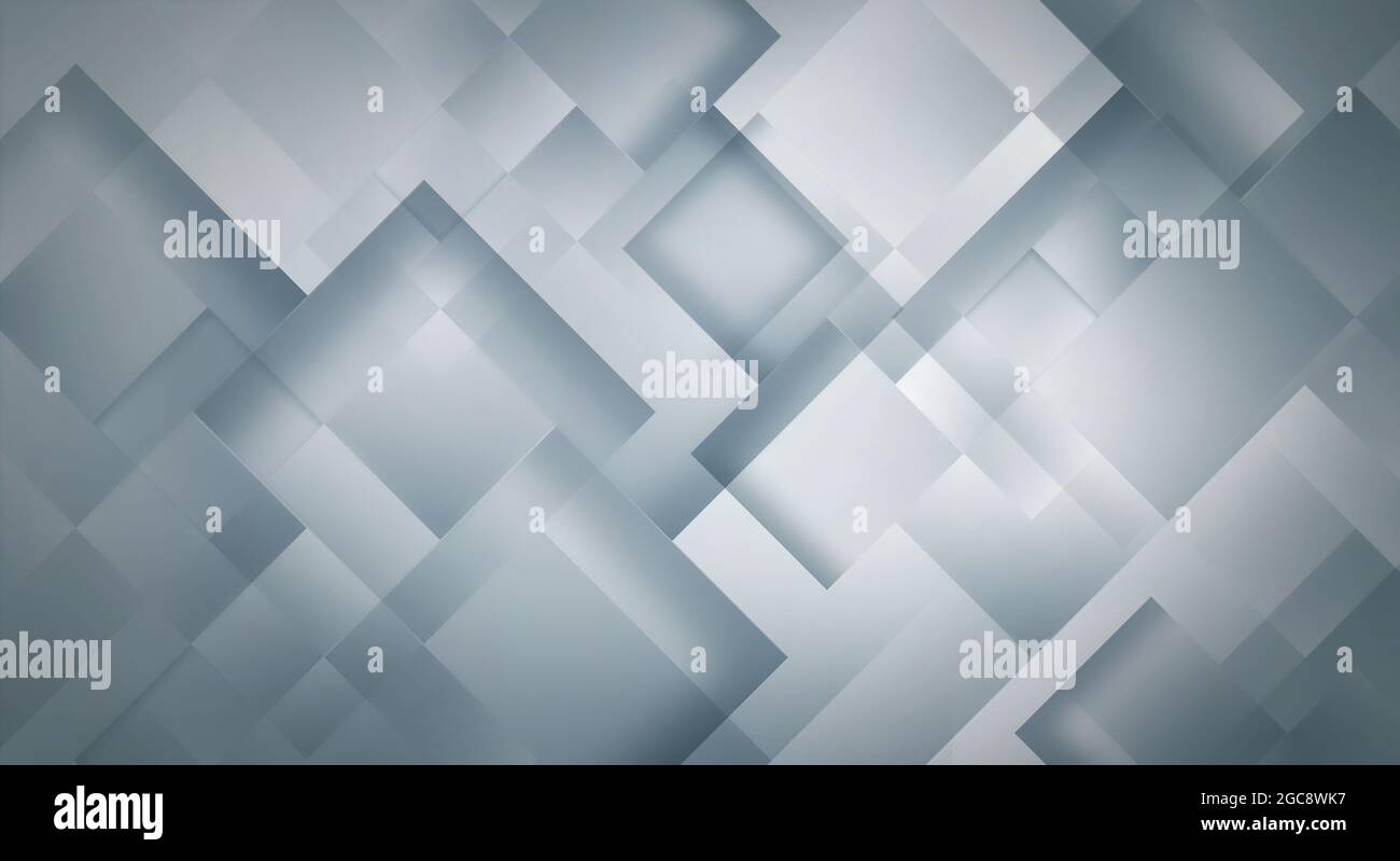 Grey squares abstract tech background hi-res stock photography and ...