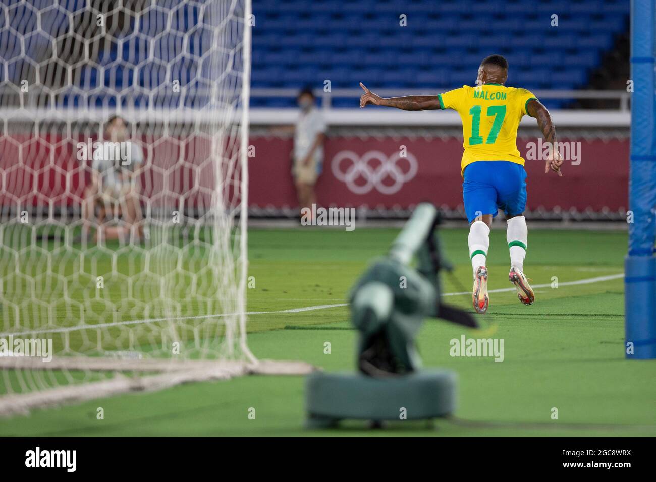 T'QUIO, TO - 07.08.2021: TOKYO 2020 OLYMPIAD TOKYO - Goal by Malcom ...