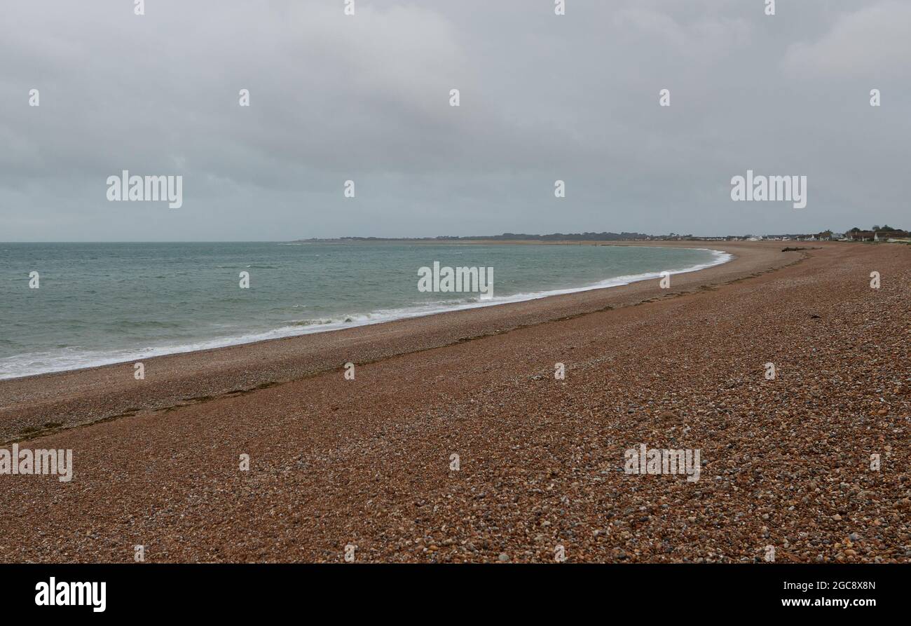 View of Aldwick Bay in summer 2021 Stock Photo - Alamy