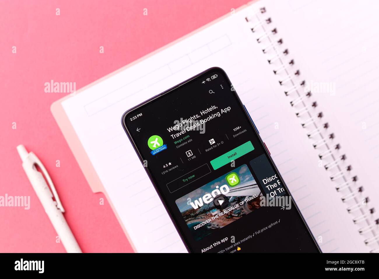 Logo here wego hi-res stock photography and images - Alamy