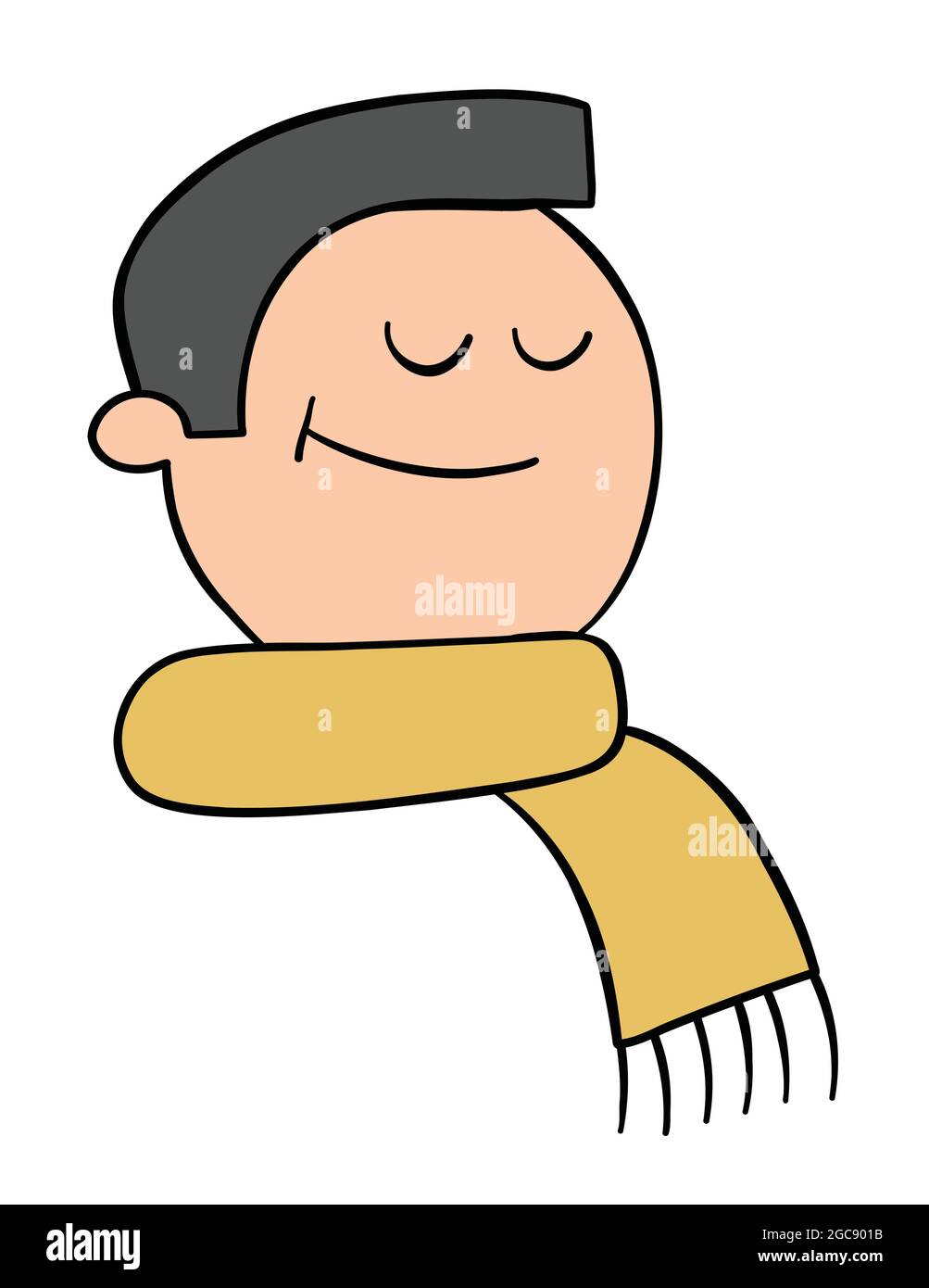 People wearing winter clothing Stock Vector Images - Alamy