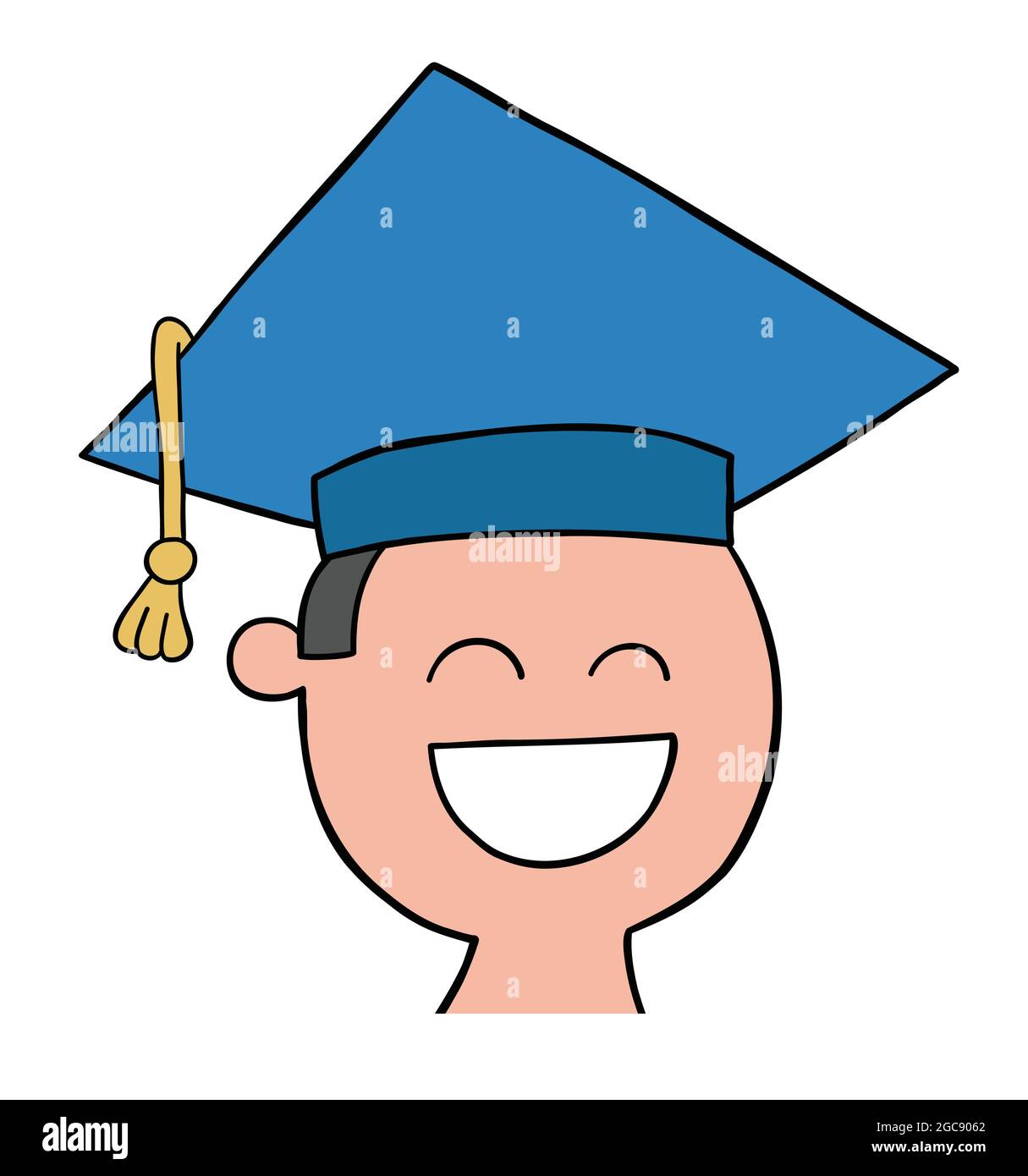 Graduation Student Vector