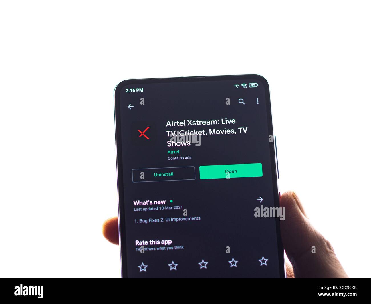 Airtel xstream logo hi-res stock photography and images - Alamy