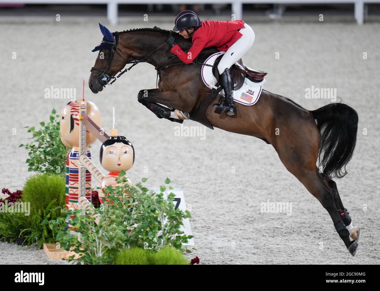 Tokyo, Japan. 7th Aug, 2021. Laura Kraut of the United States competes ...