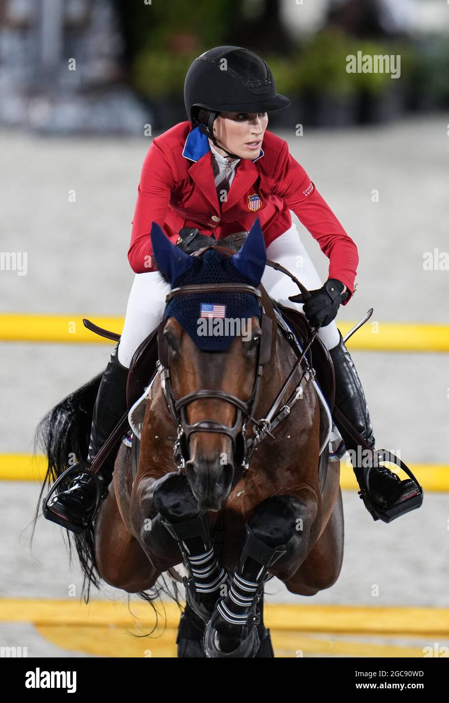 Tokyo, Japan. 7th Aug, 2021. Jessica Springsteen of the United States ...