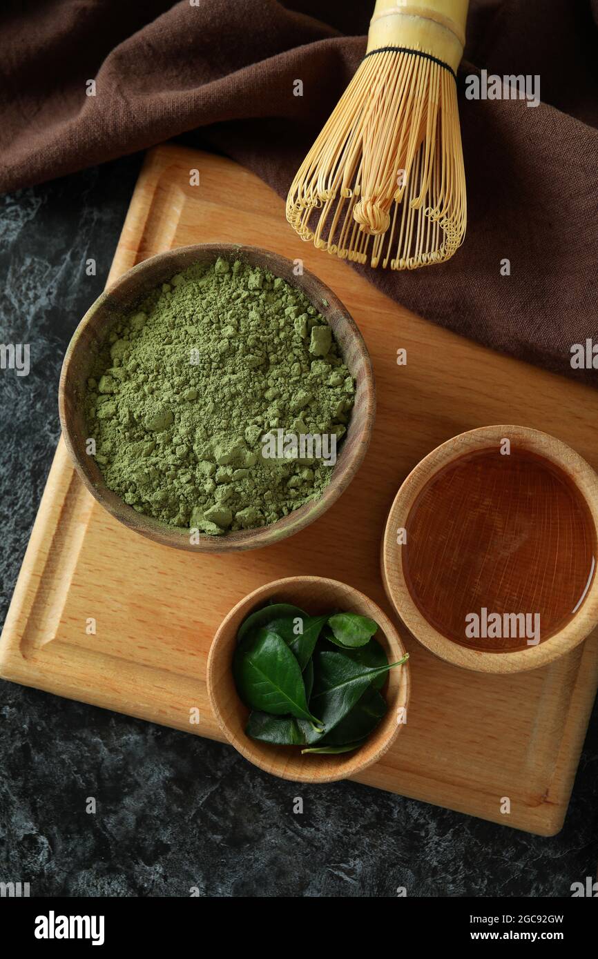 Matcha on the table hi-res stock photography and images - Alamy