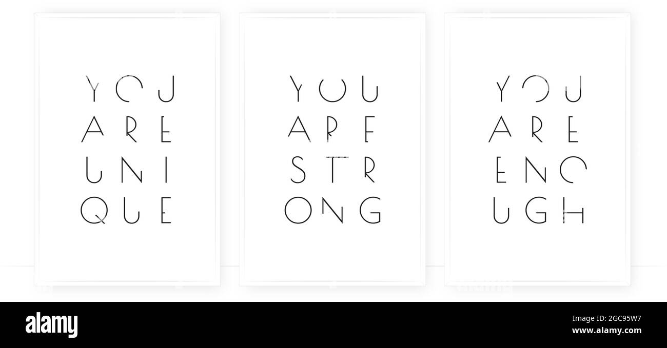 Strong quotes Black and White Stock Photos & Images - Alamy