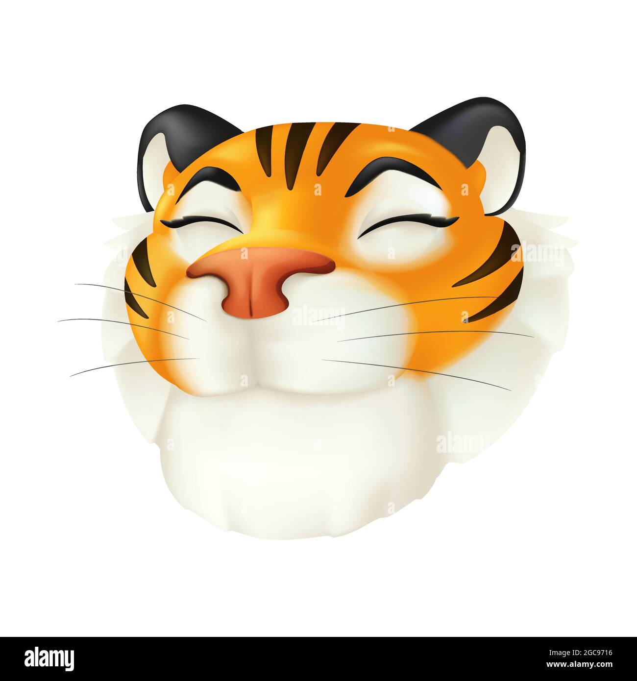 Tiger Smiling
