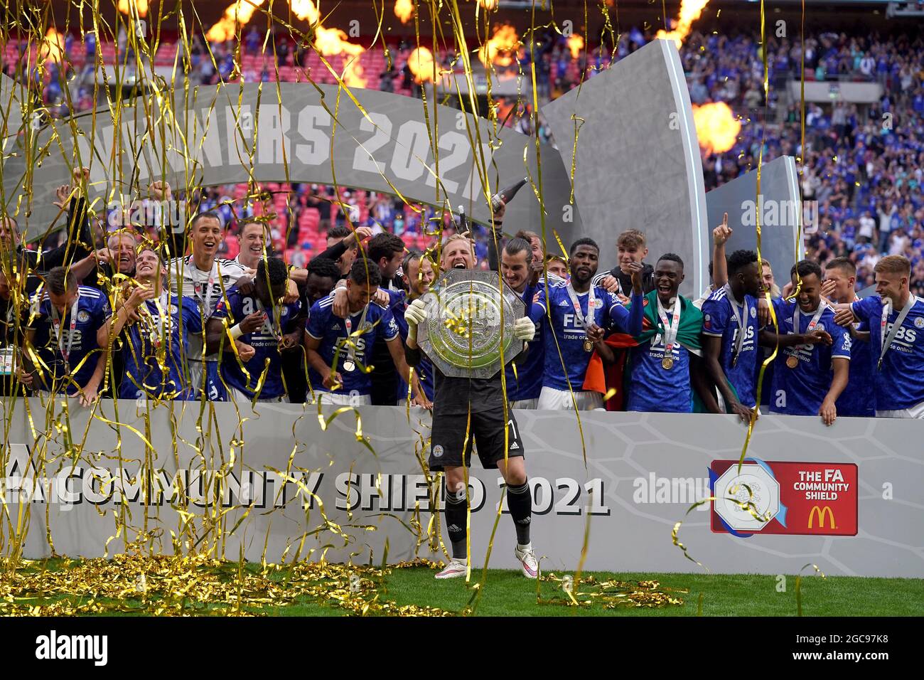 Community shield trophy 2021 hi-res stock photography and images - Alamy