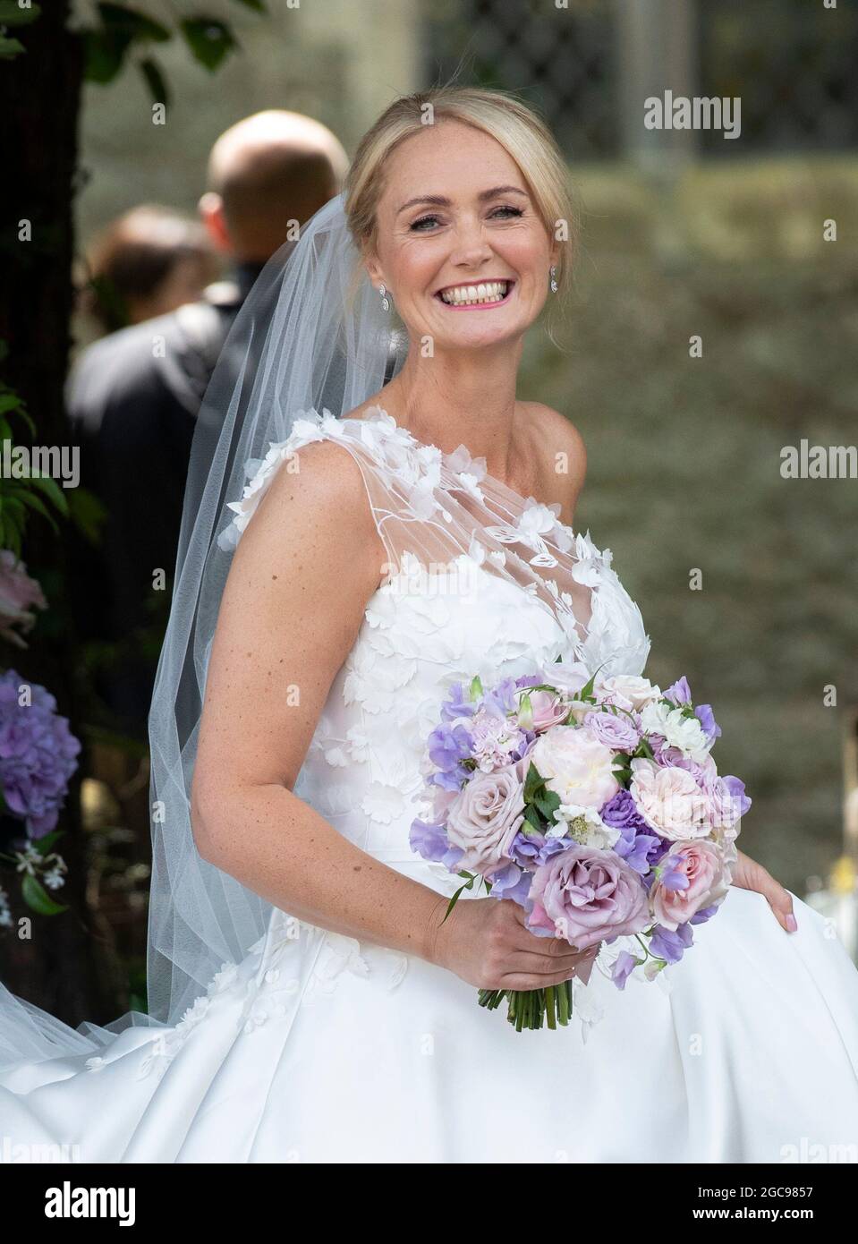 August 7, 2021 Ant McPartlin and Anne-Marie Corbett attending their ...