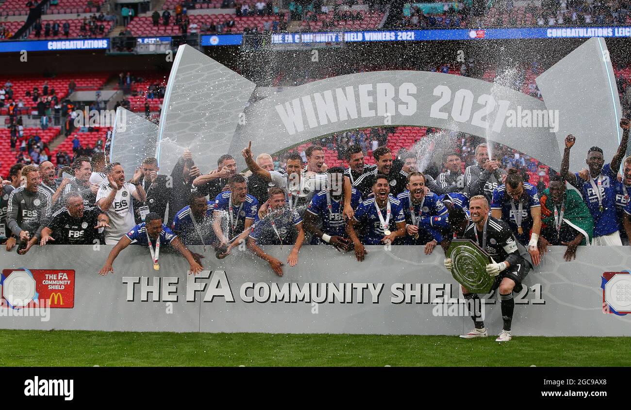 Community shield trophy 2021 hi-res stock photography and images - Alamy