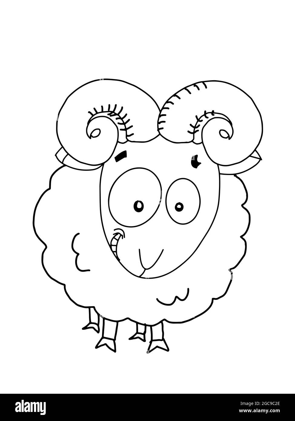 Hand drawing cute muslim Cut Out Stock Images & Pictures - Alamy