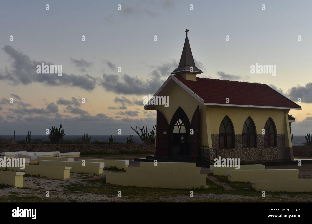 Alto vista catholic chapel noord hi-res stock photography and images ...