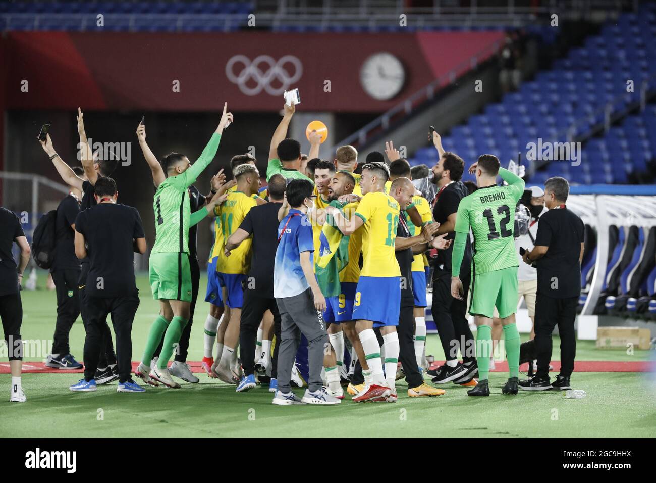 Tokyo-Japan August 07, 2021 Tokyo 2020 Olympic Games, men's football ...